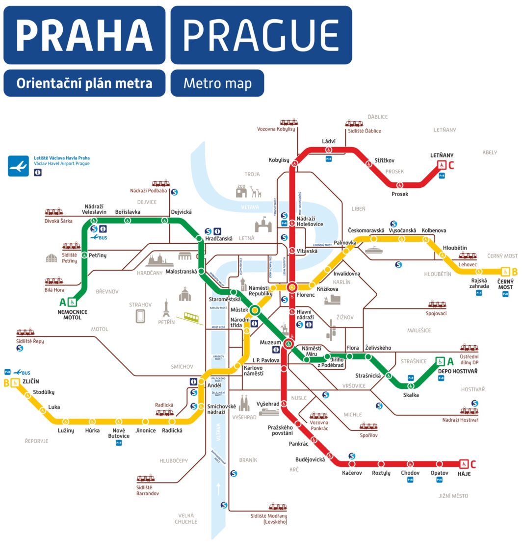 Métro de Prague - visiterprague.fr